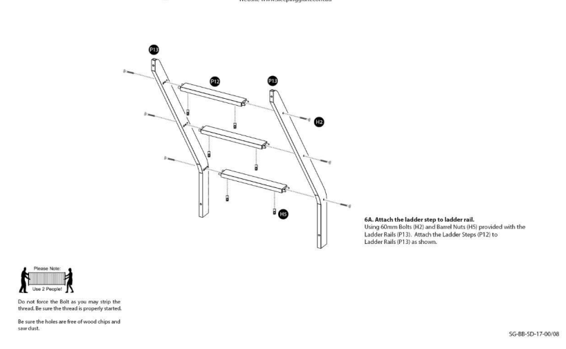 Bailey Bunk Bed (all sizes)- Assembly Instruction – Sleeping Giant
